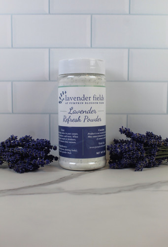 Lavender Refresh Powder Shaker Jar | Pumpkin Blossom Farm