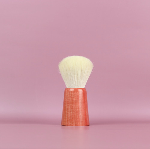 Powder Brush In Pink Ivory Wood | Lucinda Goulden