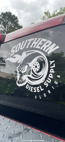 SDS Back Glass Stickers | SouthernDieselSupply