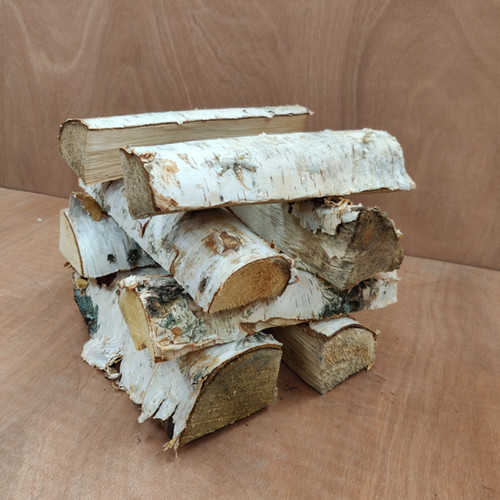 Silver Birch Logs | smokewood-shack