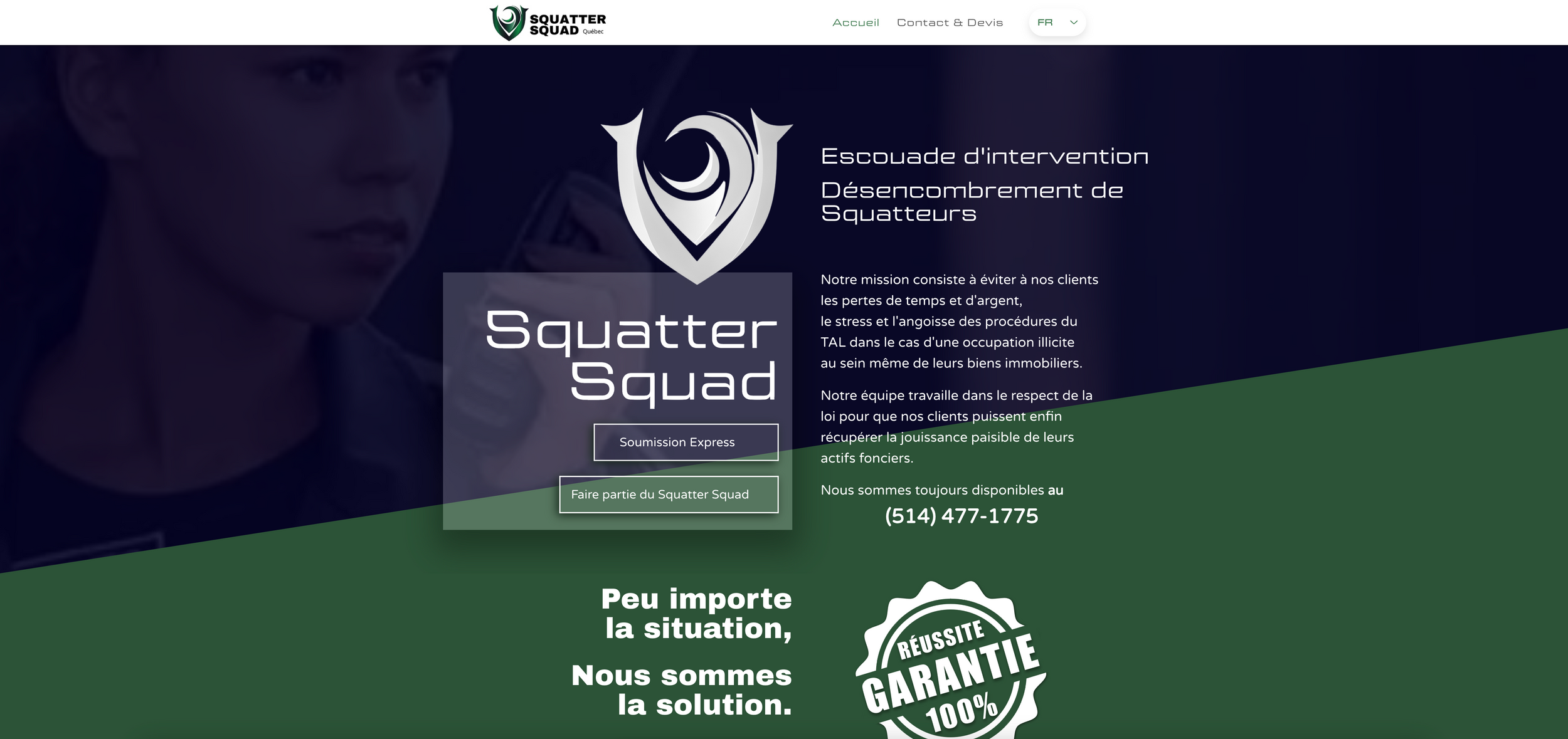 Squatter Escouade | Expulsion de Squatteurs