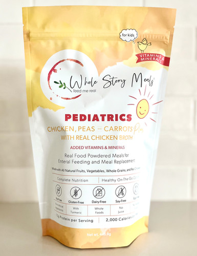 Chicken, Peas, and Carrots Plus Pediatrics | Whole Story Meals