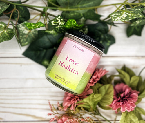 Love Hashira | Demon Slayer Inspired Candle | Mizu Crafts