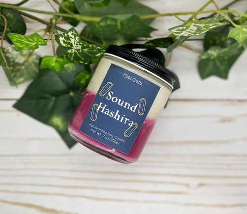 Sound Hashira | Demon Slayer Inspired Candle | Mizu Crafts