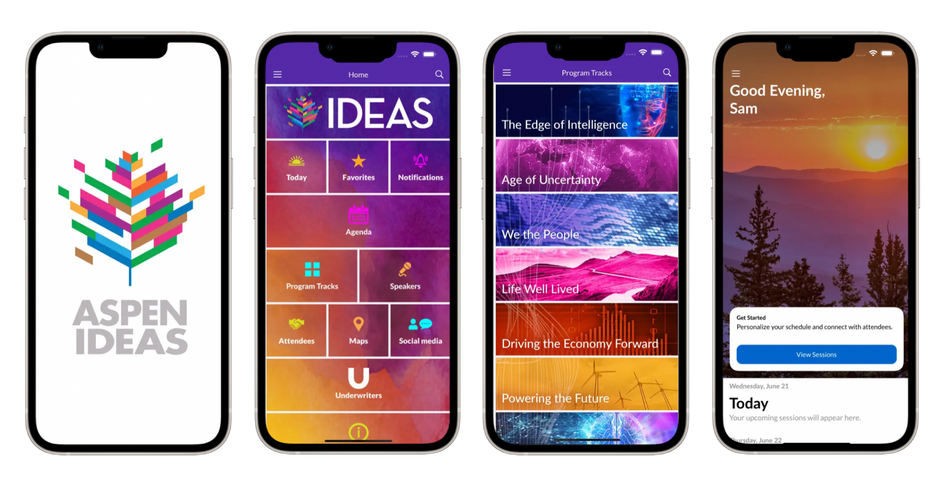 Aspen Ideas App - Mobile Apps Powered by Eventbase