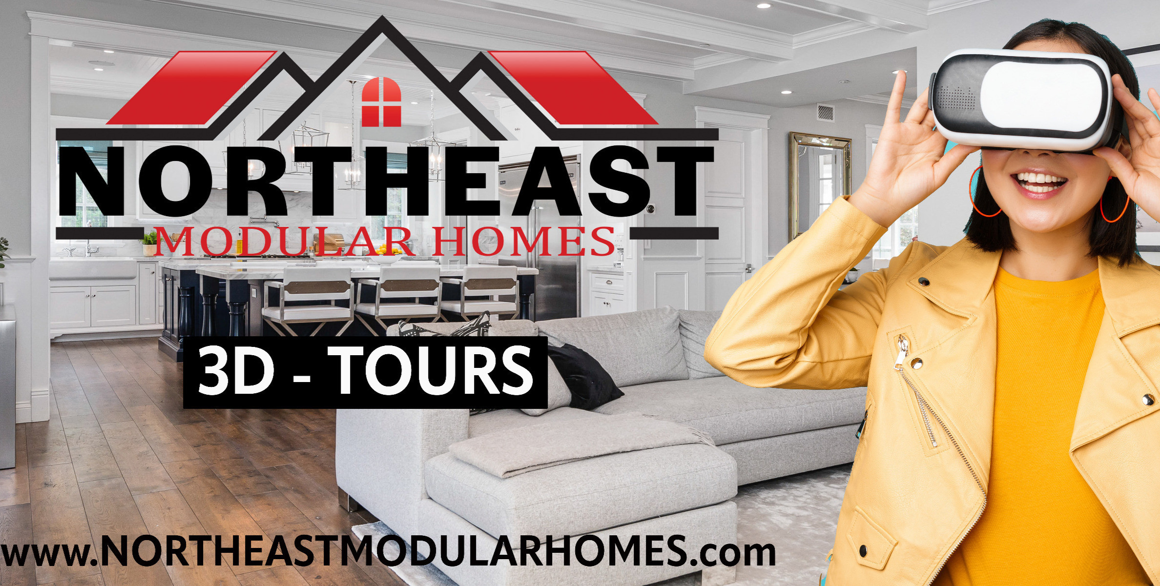 3D Modular Home Tours | Virtual Walkthroughs | Northeast Modular Homes