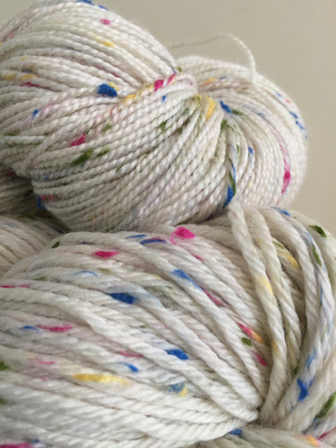 Superwash Merino with Multi-Coloured Neps | Luxe Handweaving