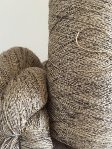 Tussah and Peduncle Silk Yarn | Luxe Handweaving