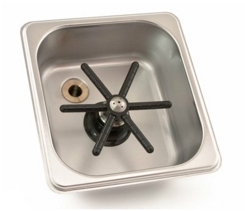 Krome Flush Mount Pitcher Rinser | lamarsacoffee