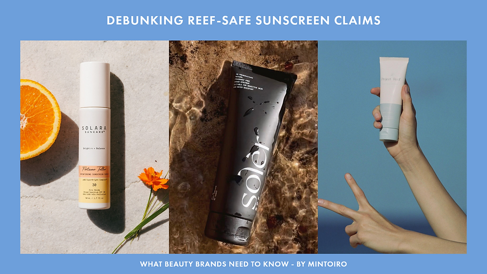Debunking Reef-Safe Sunscreen Claims: What Beauty Brands Need to Know