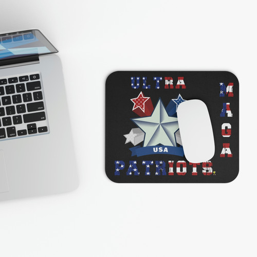 Ultra MAGA Patriots Mouse Pad (3mm Thick) | Serious Knucklehead
