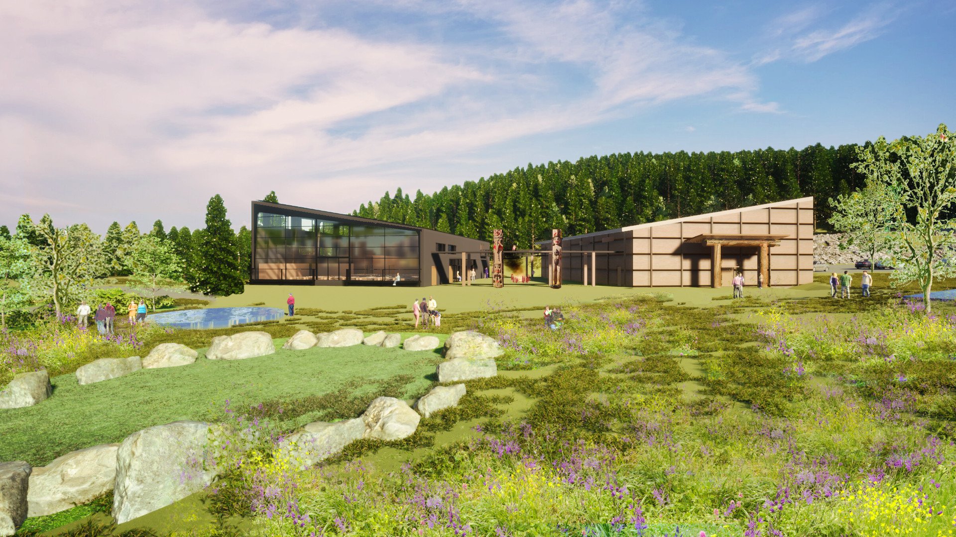 Pauquachin Legacy Space Project | Mackinarchitects