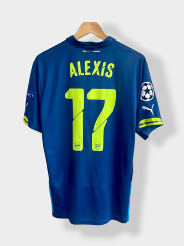 Puma Arsenal 14/15 Third Jersey - Alexis #17 - L - USED: Excellent ...