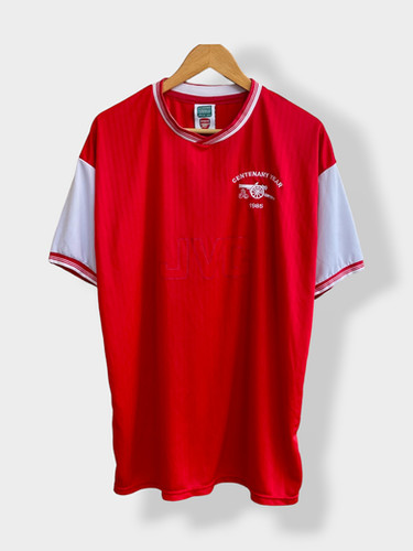 Score Draw Arsenal 1985 Centenary Retro Remake Jersey - XL - USED: Fair ...