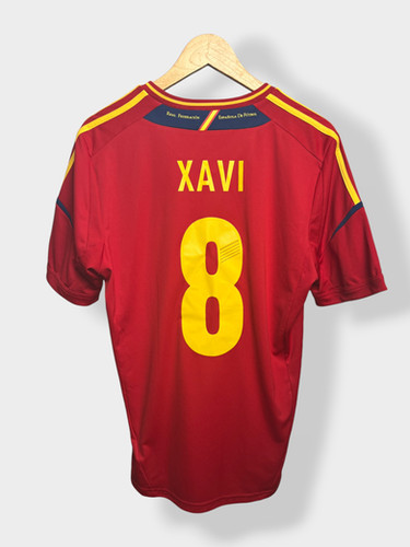 adidas Spain 2012 Home Jersey - Xavi #8 - M - USED: Very Good | Rare ...