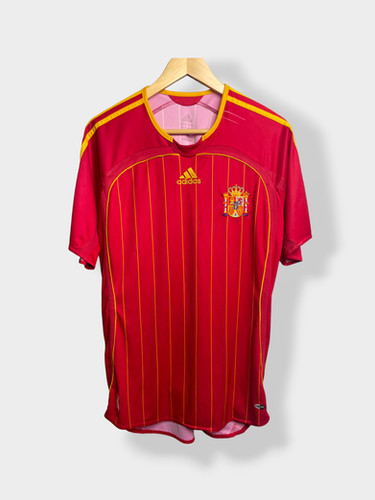 adidas Spain 2006 Home Jersey - M - USED: Good | Rare & Retro Soccer