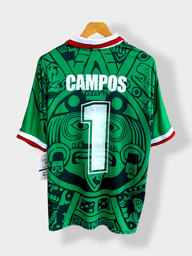 ABA Mexico 1998 Home Officially Licensed Retro Remake - Campos #1 - L ...