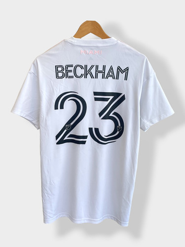 adidas Inter Miami 20/21 Home Jersey - Beckham #23 - M - USED: Very ...