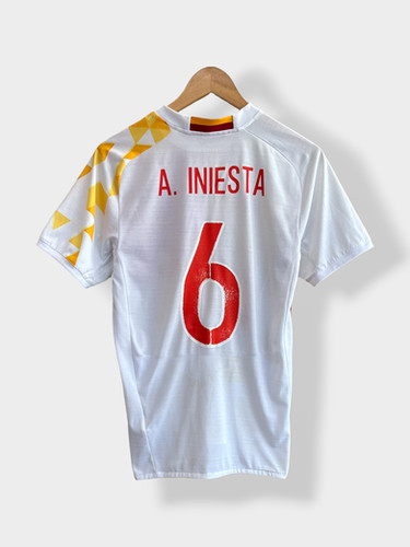 adidas Spain 2016 Away Jersey - A. Iniesta #6 - S - USED: Very Good ...