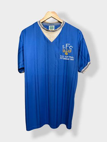 Score Draw Everton 1985 Home Retro Remake Jersey - L - USED: Fair/Good ...