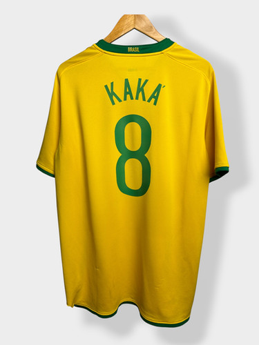 Nike Brazil 2008 Home Jersey - Kaka’ #8 - XL - USED: Good/Fair | Rare ...