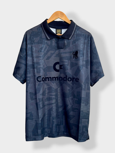 Score Draw Chelsea 90s Retro Remake Black Out Shirt - L - BNWT | Rare ...