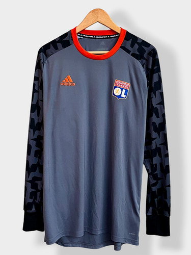 adidas Lyon GK Training Jersey - L - USED: Excellent | Rare & Retro Soccer