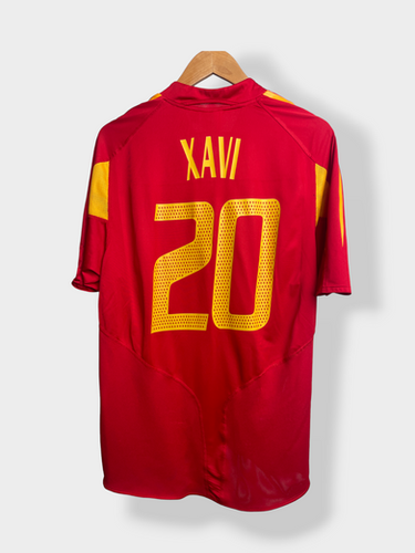 adidas Spain 04-06 Home Jersey - Xavi #20 - L - USED: Excellent | Rare ...