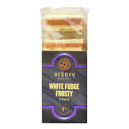 Orkney Bakery White Fudge Frosty | Orkney Bakery