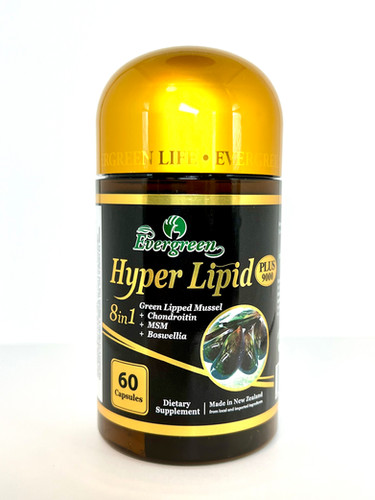 Hyper Lipid Mega 9000 PLUS 8 in 1 60cap-뉴질랜드초록입홍합 | evgreenlife.com