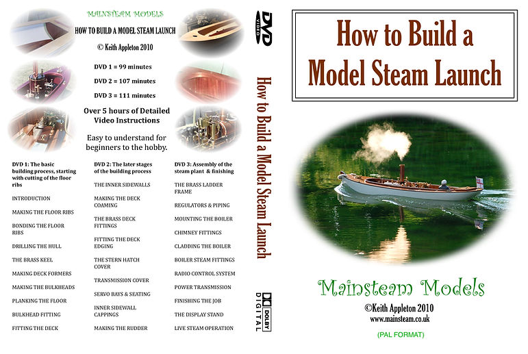 Mainsteam Models | Live Steam Boats | Tutorials | Help & Info