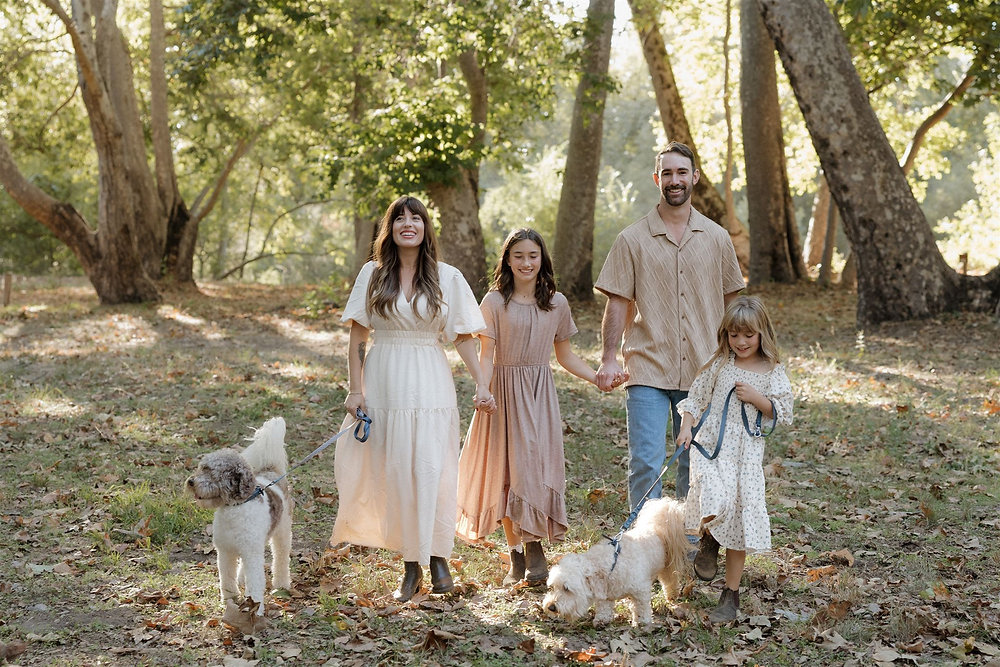 Fall Family Photos at Biddle Park | Arroyo Grande Family Photographer