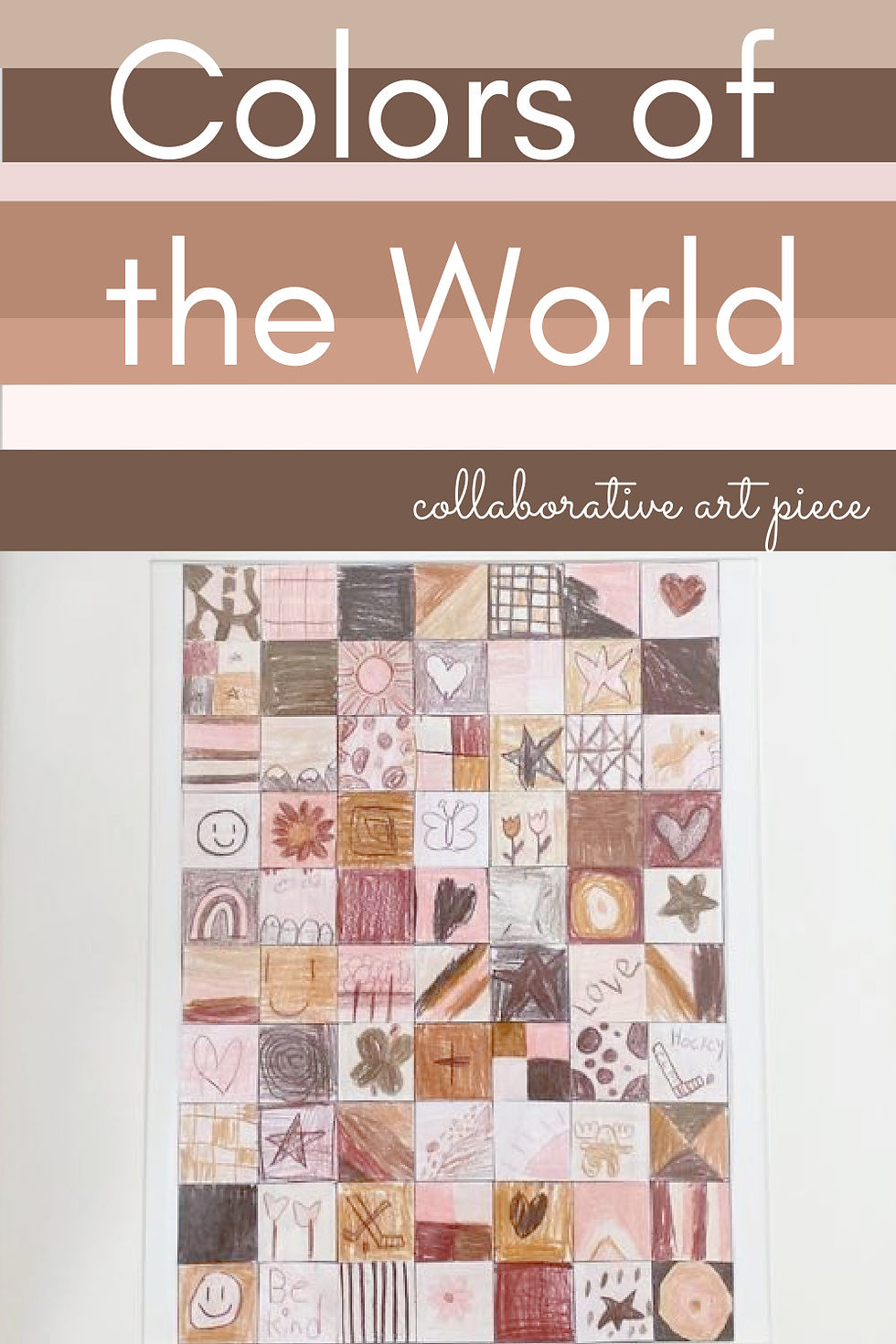 Colors of the World Collaborative Art