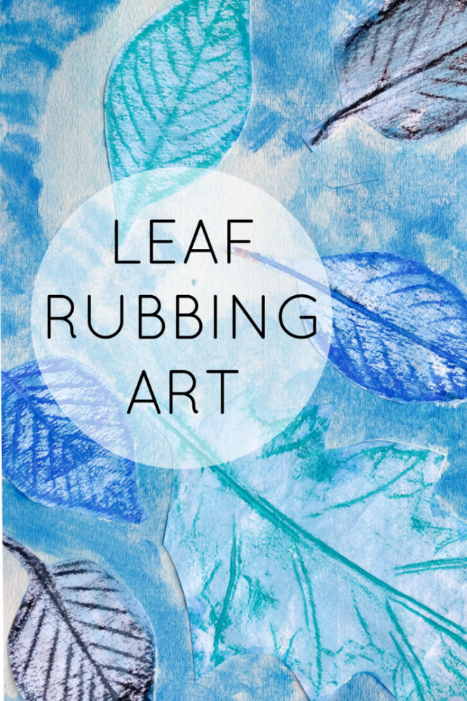 LEAF RUBBING ART