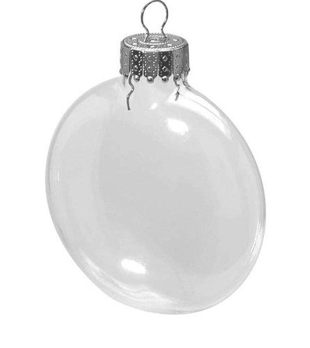 Christmas Flat Ball | Vintage Retail