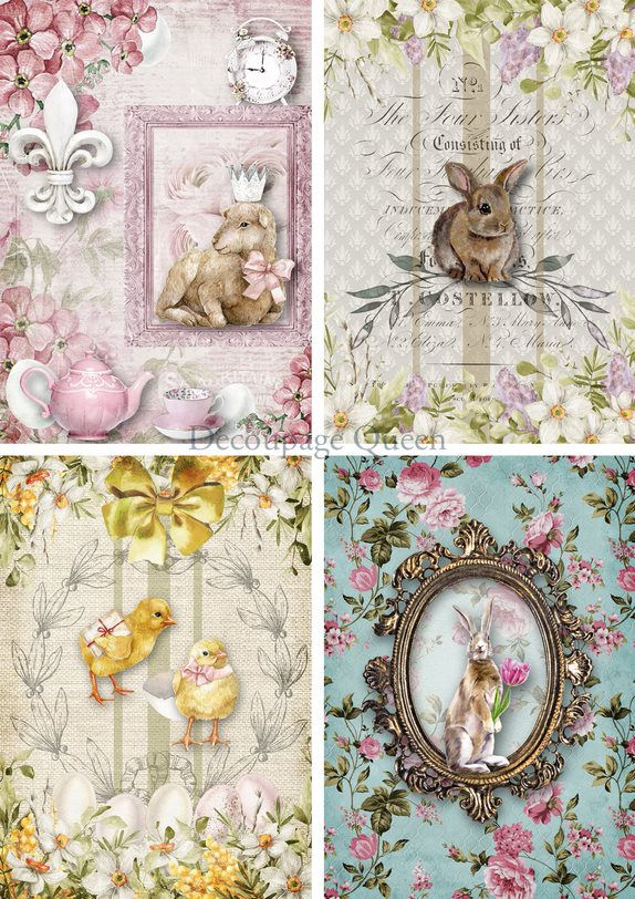 Decoupage Paper | Vintage Retail 4/47