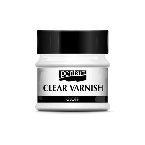 Clear Varnish Solvent-Based Gloss 50 ml | Vintage Retail