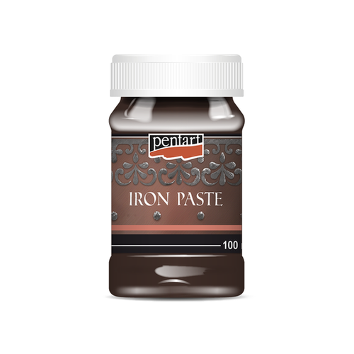 Iron Paste, 100 ml, Red-Brown | Vintage Retail