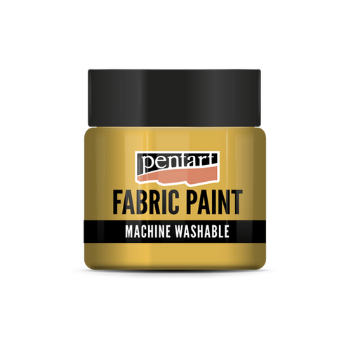 Fabric paint metallic 50 ml gold | Vintage Retail