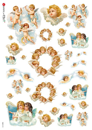 2422-A4 Small Angels | Vintage Retail