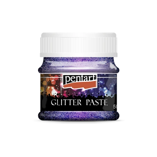 Glitter paste fine 50 lilac | Vintage Retail