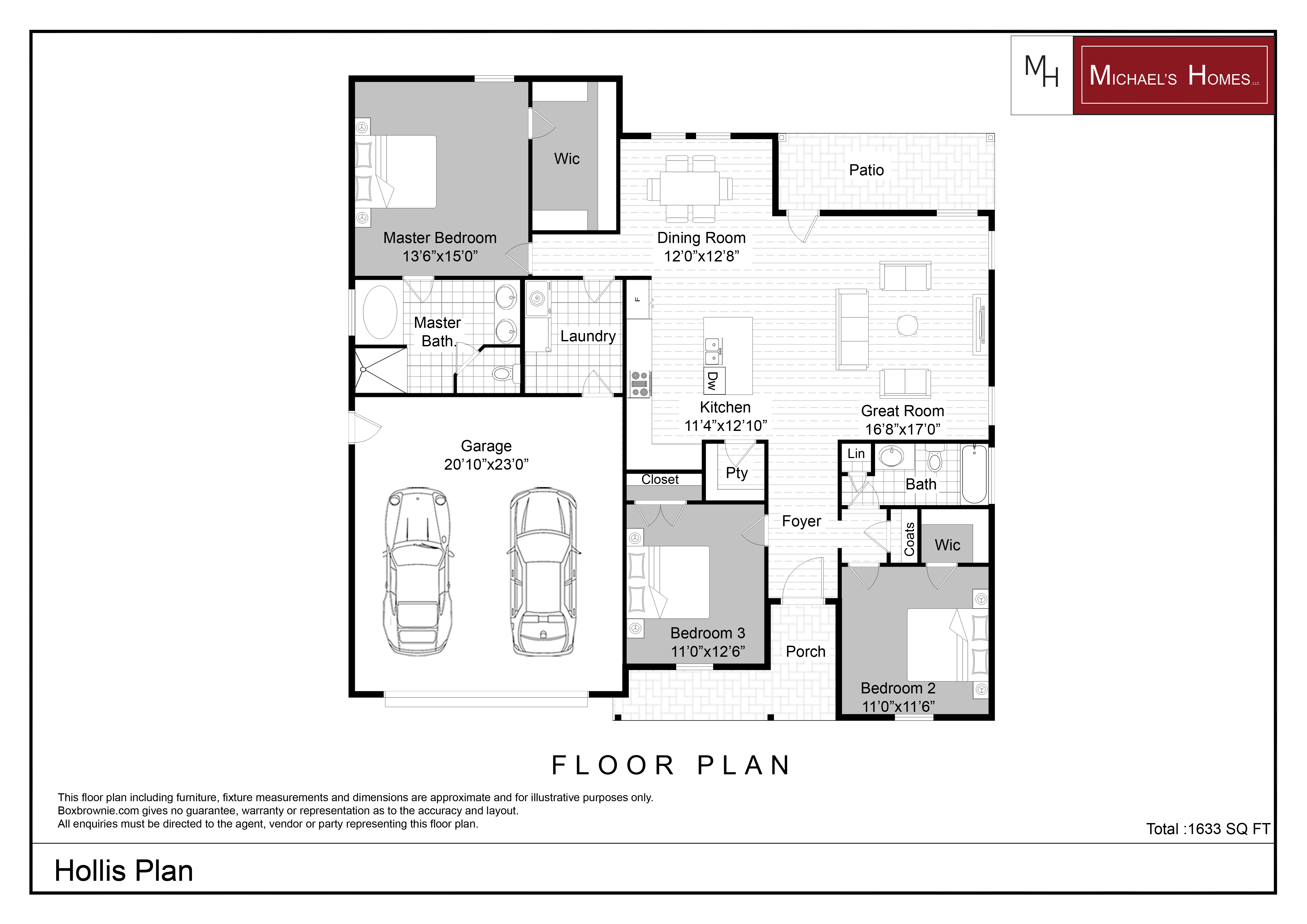 Michael's Homes Floor Plans