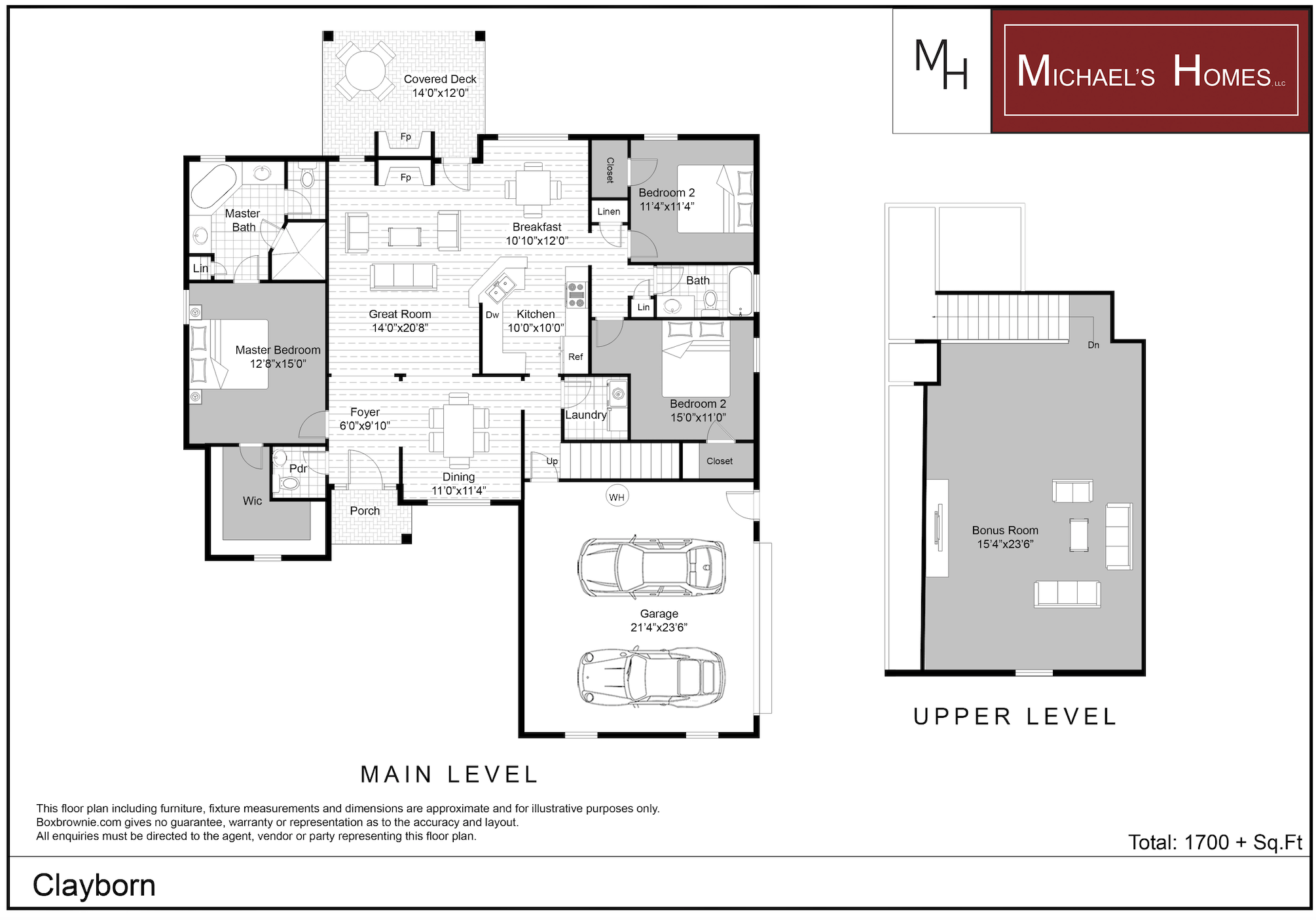 Michael's Homes Floor Plans
