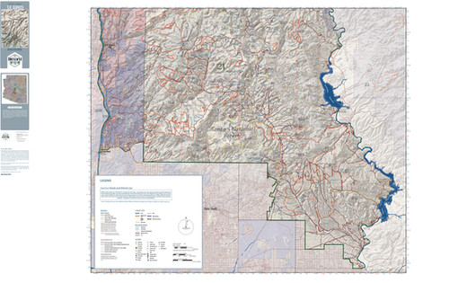 Arizona Hunt Unit 21 Map | Flatline Maps