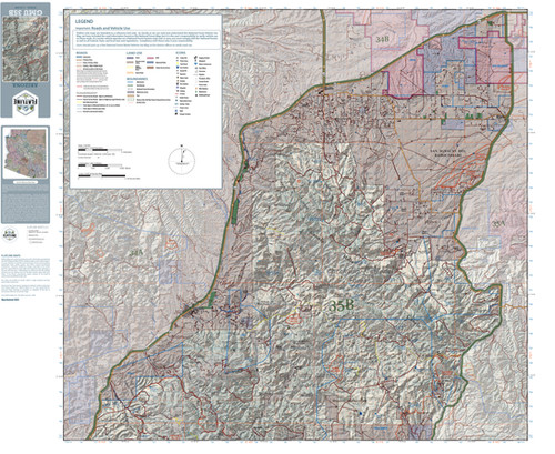 Arizona Hunt Unit 35B Map | Flatline Maps