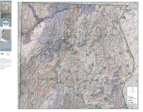 Arizona Hunt Unit 13B Map | Flatline Maps