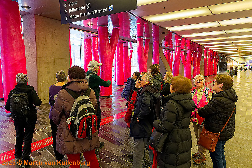 Le réseau souterrain de Montréal