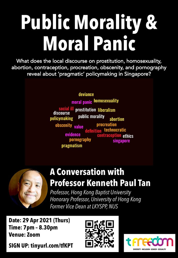 Dialogue on Public Morality and Moral Panic, National University of ...