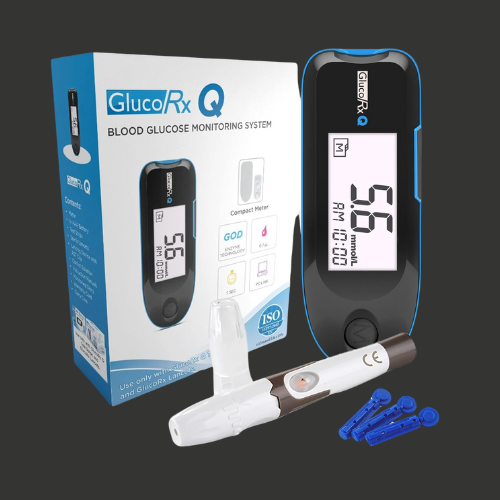 Gluco Rx Q Blood Glucose Meter | Para Medical Service