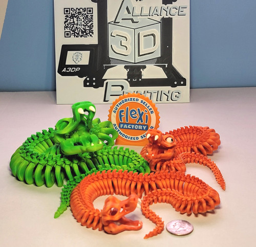 Skeleton Snake | Alliance 3D Printing